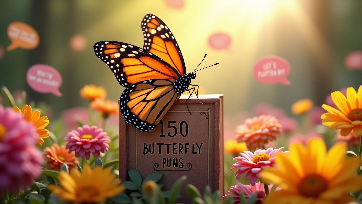 150 Butterfly Puns That’ll Make Your Heart Flutter!